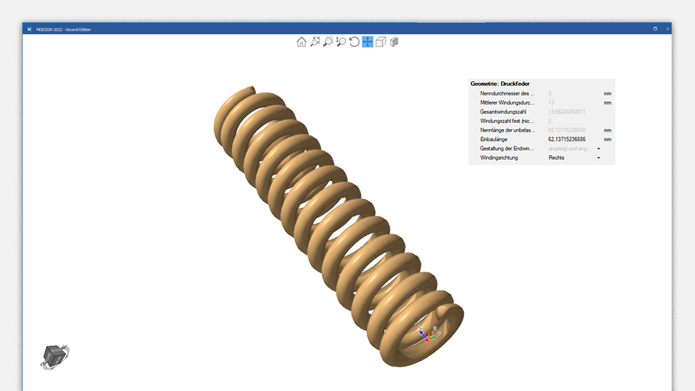 Federn & Dämpfungselemente - MDESIGN